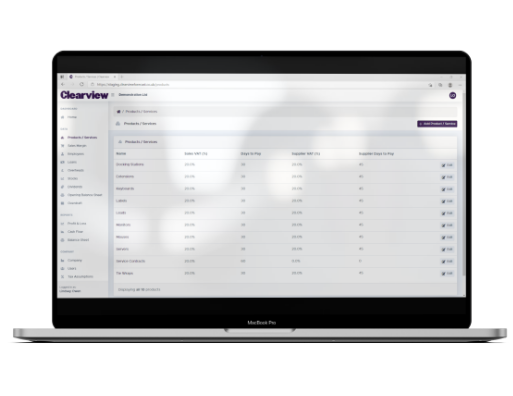 Clearview Financial Forecast Software - Cash Flow Forecasting