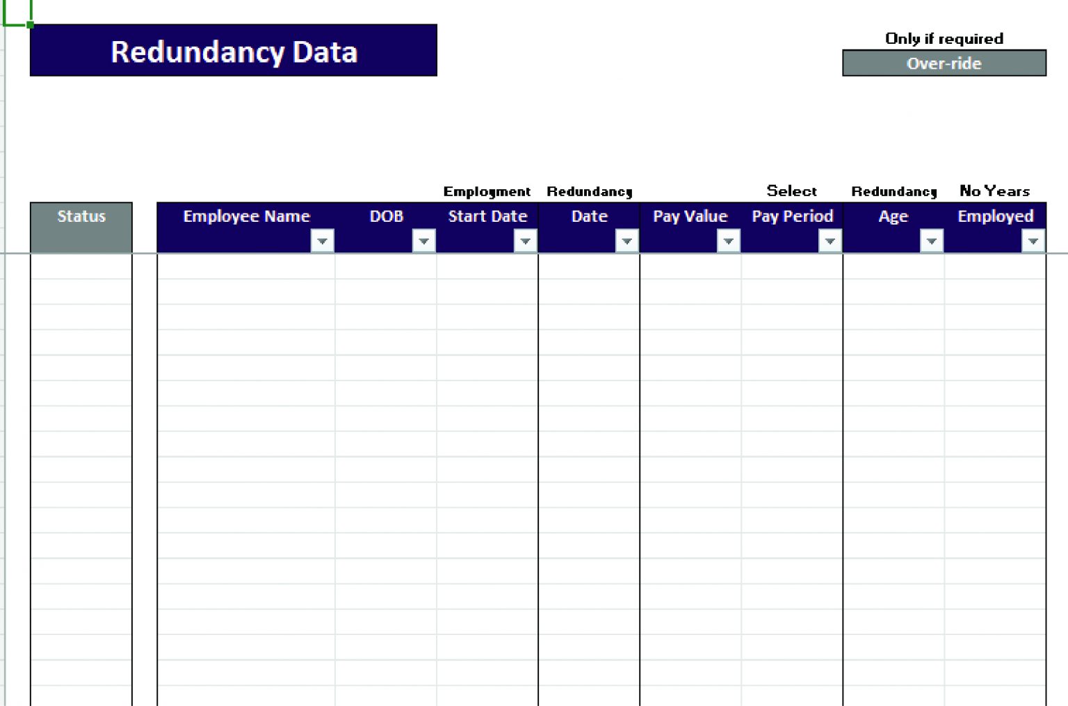 Redundancy Calculator - Clearview